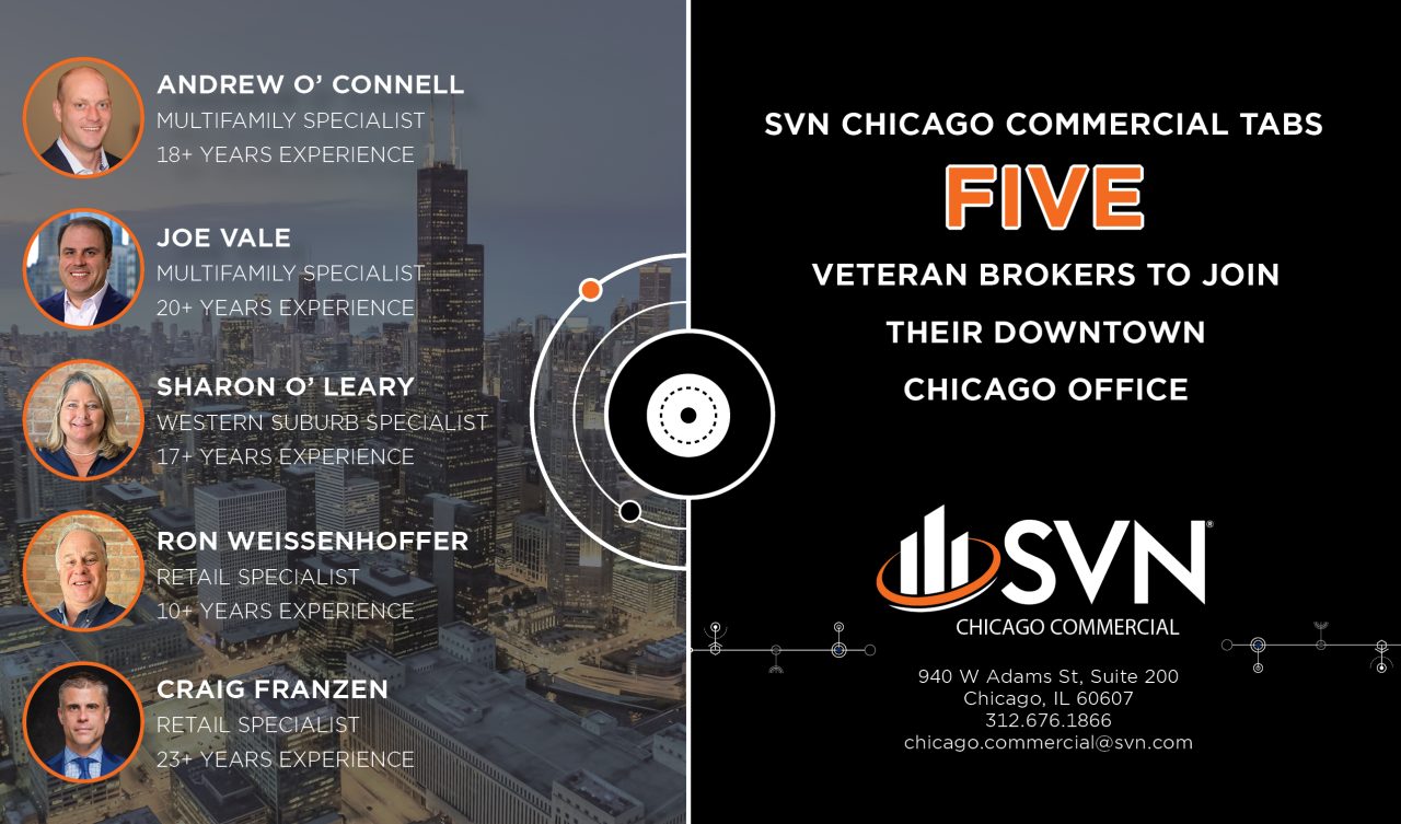 SVN Chicago Tabs 5 New Veteran Brokers to Join Platform - SVN Commercial Real Estate Chicago ...